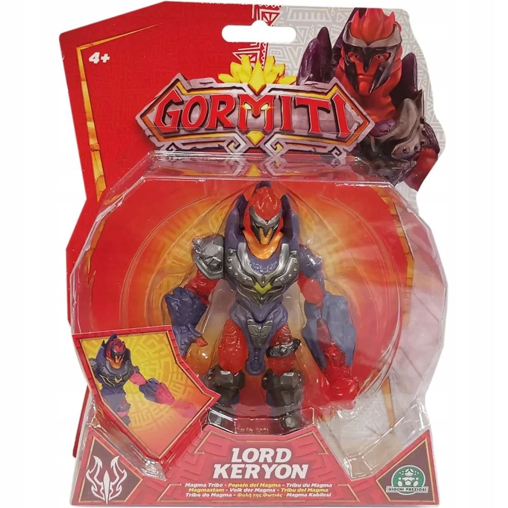 GORMITI GIOCHI PREZIOSI ORYGINALNA RUCHOMA FIGURKA MAGMA TRIBE LORD ...