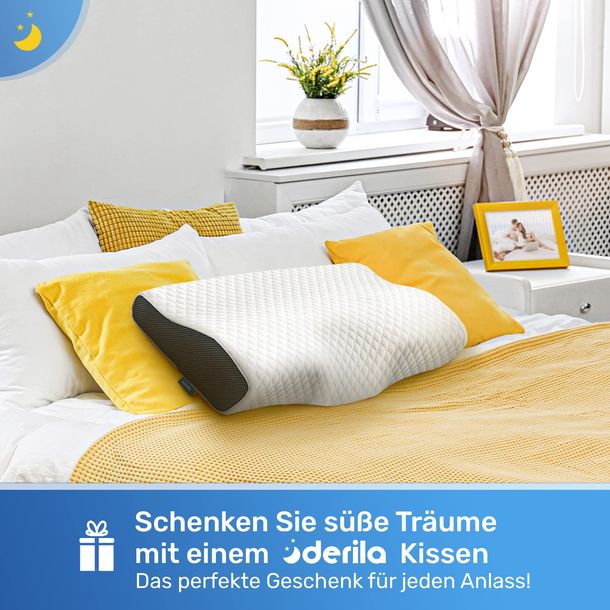 Derila Poduszka Z Pianki Pamięciowej Szyjnej Ergonomiczna Poduszka ...