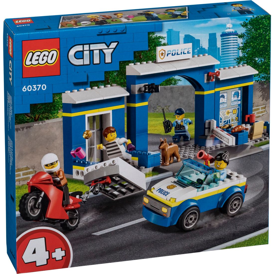 LEGO City 60370 Police Station Chase – 206216164 - ERLI.pl