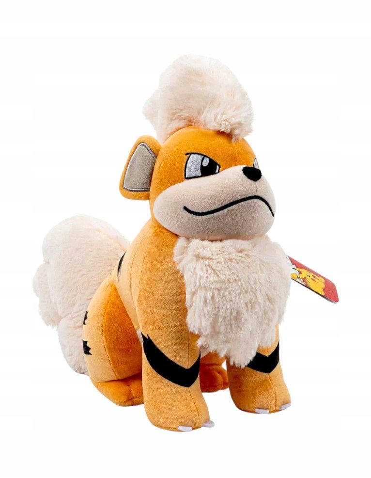 ORYGINALNA MASKOTKA / POKEMON GROWLITHE 30 CM – 207031016 - ERLI.pl