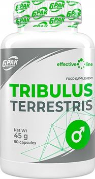 6PAK EL Tribulus Terrestris 90 kapsułek - ERLI.pl