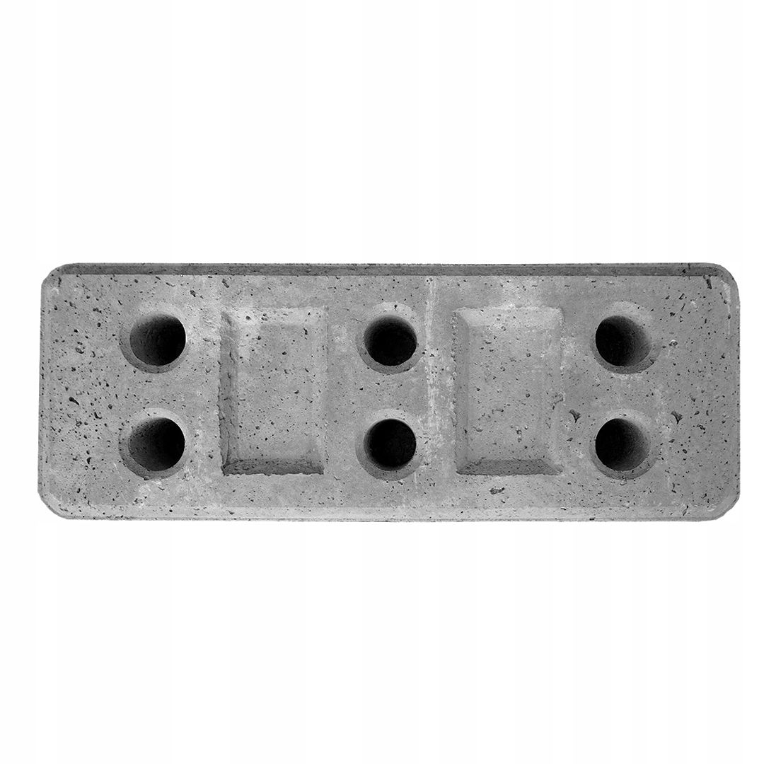 Stopa betonowa ciężka ogrodzenia tymczasowe – 208079730 - ERLI.pl