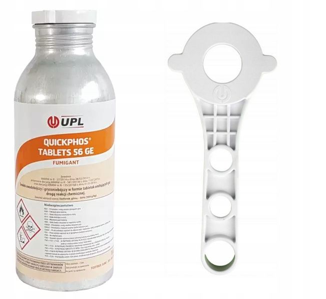 Quickphos Tablets 1kg zwalcza krety + klucz gratis - ERLI.pl
