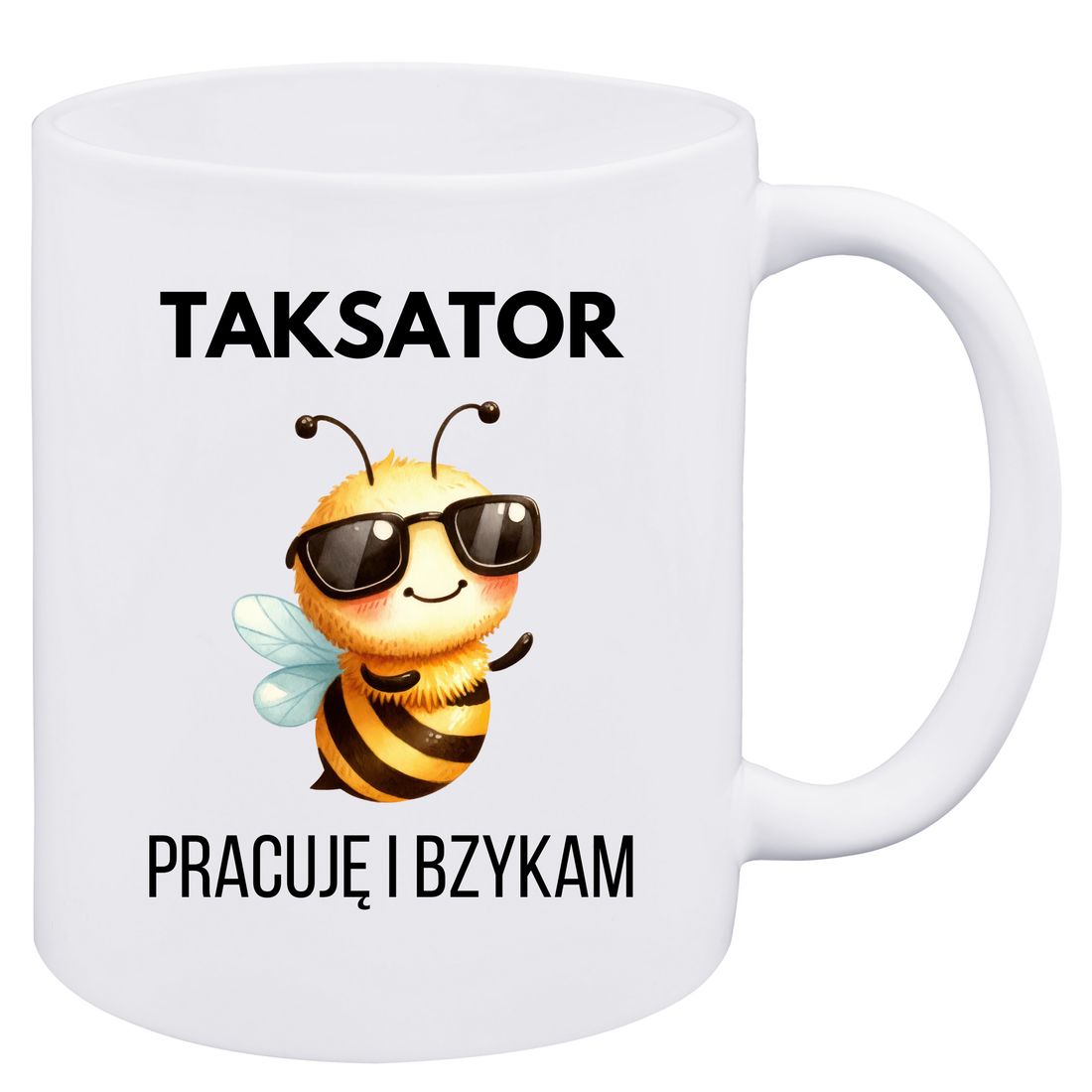 Kubek Dla Prezent Urodziny Imieniny Do Pracy Taksator Bzykam ...