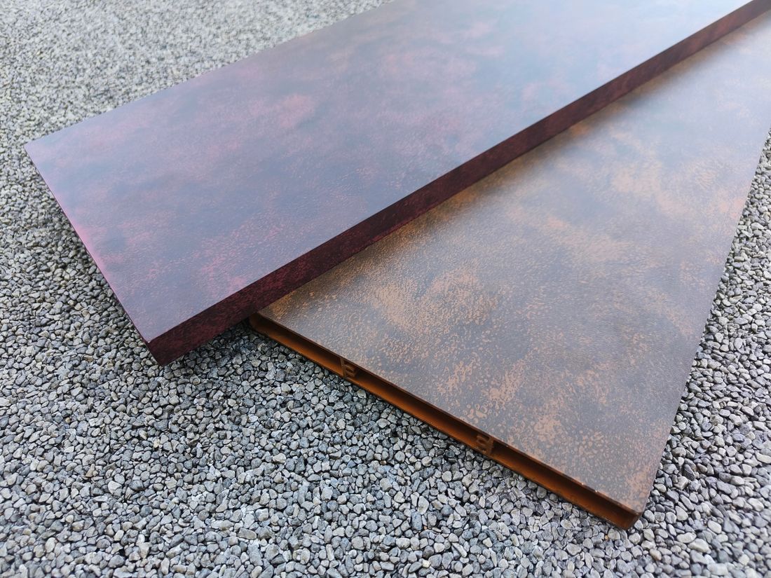 Profil Aluminiowy 200x20 sztacheta 150cm corten – 211204414 - ERLI.pl