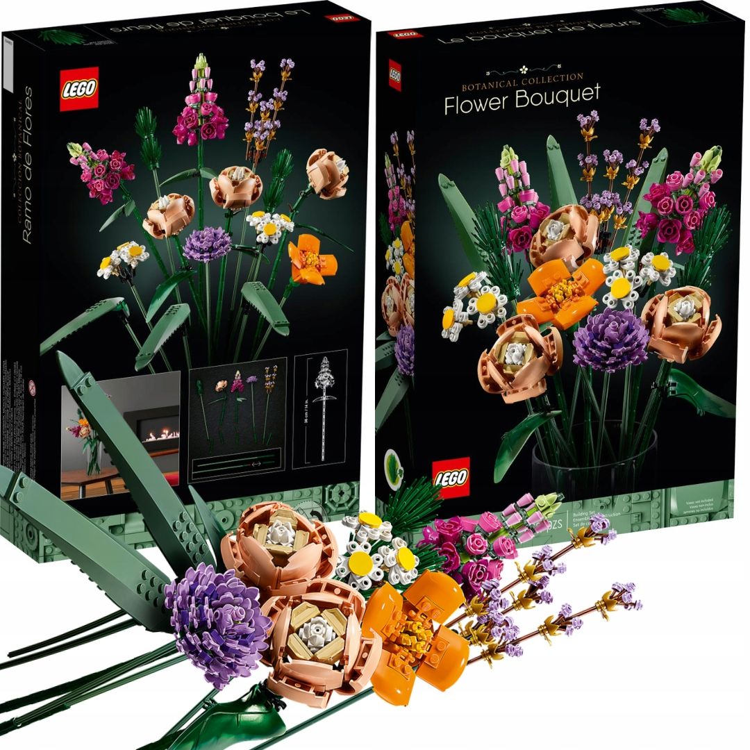 LEGO Bukiet Kwiatów 10280 Kwiaty Creator Expe Prezent Dla Dziewczyny ...