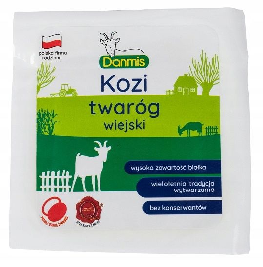 KOZI TWARÓG WIEJSKI 200 g - DANMIS – 218761418 - ERLI.pl
