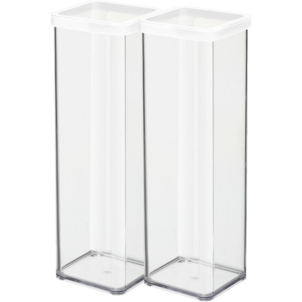 Pojemniki na żywność plastikowe Rotho Loft 2szt 2l – 211000720 - ERLI.pl