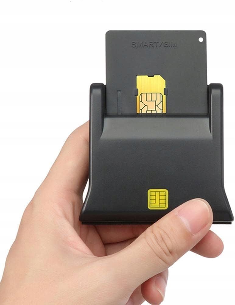 CZYTNIK KART SIM KART BANKOWYCH DOWODU NA USB DO PC - ERLI.pl