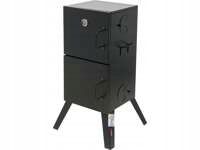 WĘDZARNIA OGRODOWA STALOWA GRILL 2 RUSZTY WĘDZARKA METALOWA DOMOWA LUND ...