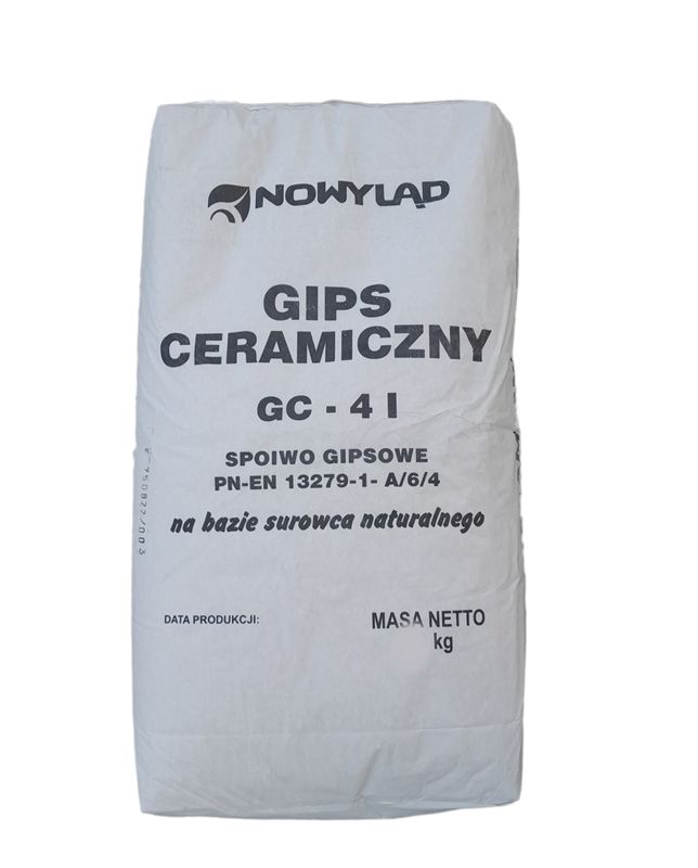 GIPS CERAMICZNY GC-4I 1 KG BIAŁY DO ODLEWÓW – 6486266 - ERLI.pl
