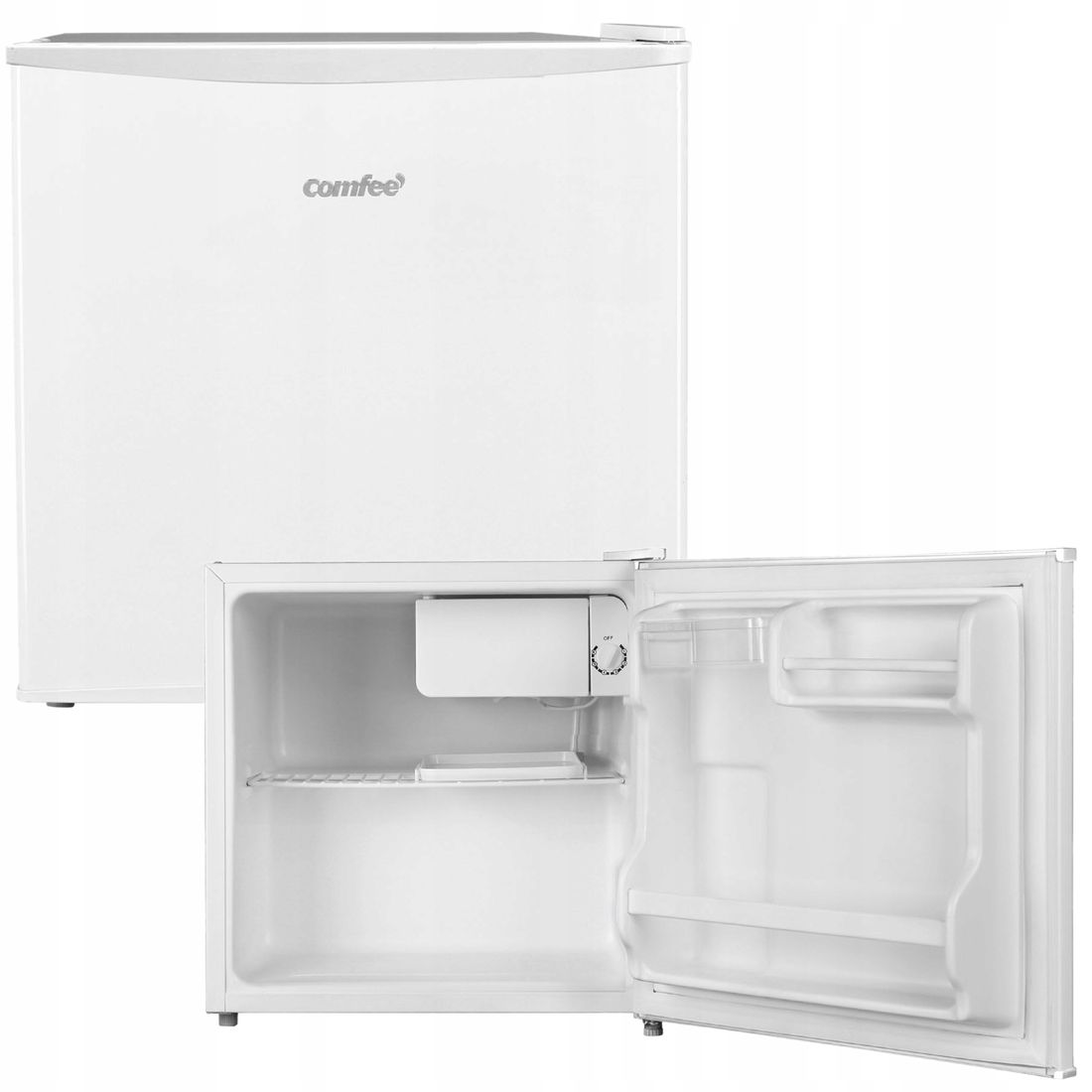 MINI LODÓWKA COMFEE RCD76WH2 HOTELOWA CHŁODZIARKA ZAMRAŻARKA MINIBAR 43L - ERLI.pl