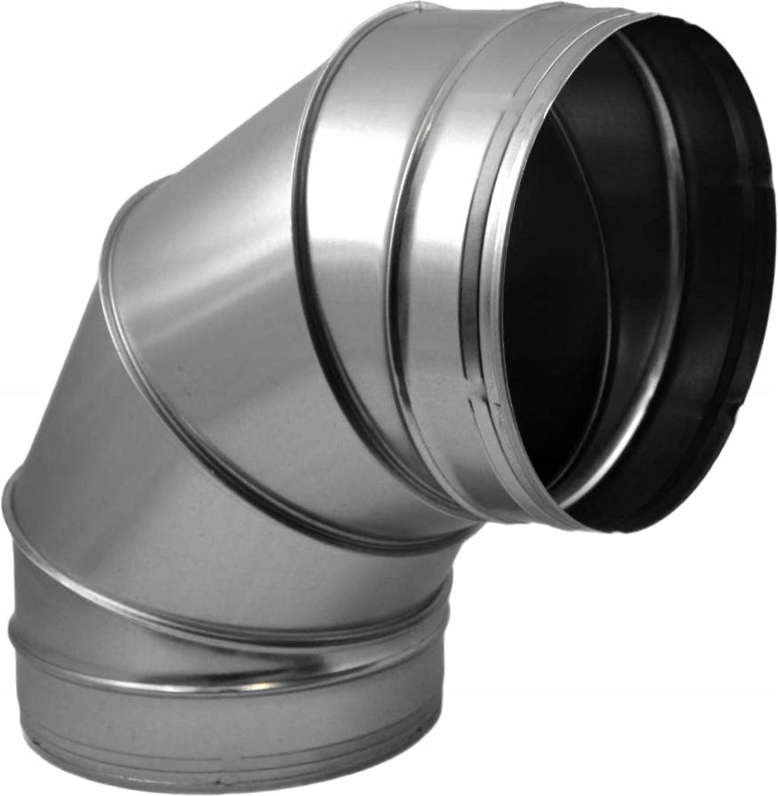 Kolano segmentowe TICKA ocynk fi 250 mm 90 stopni system rura spiro – 211762623 - ERLI.pl