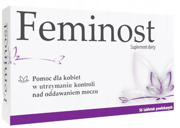 Feminost NIETRZYMANIE MOCZU 56 tabletek – 212308366 - ERLI.pl