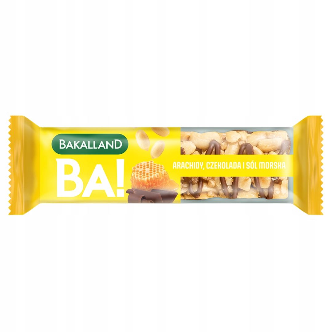Bakalland Ba! Baton Nuts Arachid z Czekoladą 30g – 212478271 - ERLI.pl