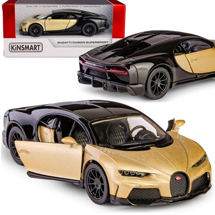 AUTO METALOWE BUGATTI CHIRON SUPERSPORT METALOWY SAMOCHÓD MODEL ...