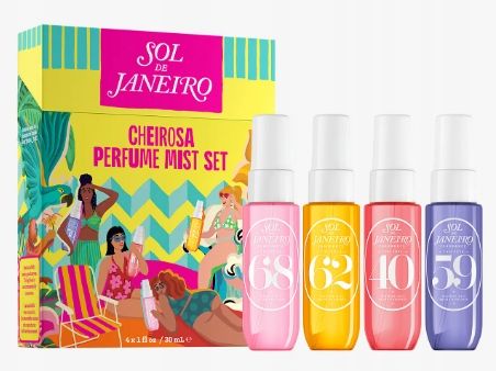 Sol De Janeiro Mgiełki do ciała Zestaw Prezentowy 4 rodzaje zapachy ...