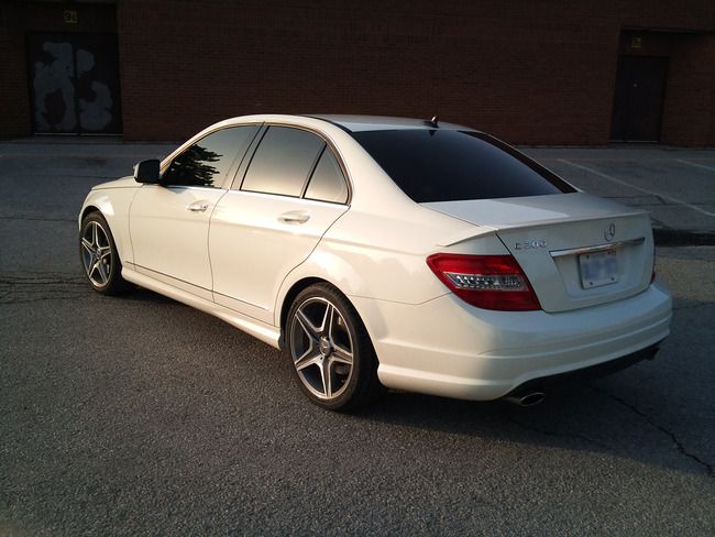 MERCEDES W204 SEDAN - SPOILER NA KLAPĘ BRABUS LOOK – 213347267 - ERLI.pl