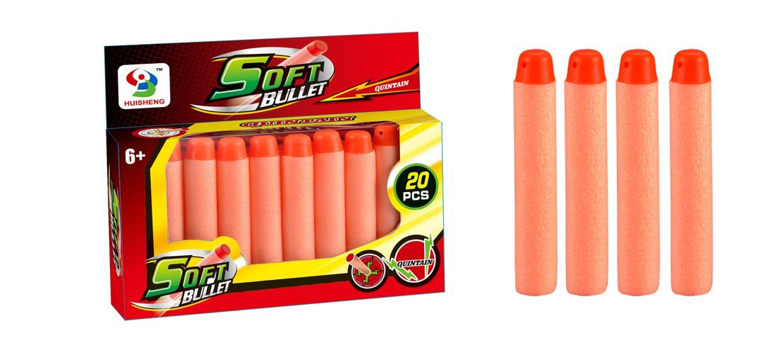 Naboje strzałki do wyrzutni typu NERF 200 sztuk - ERLI.pl