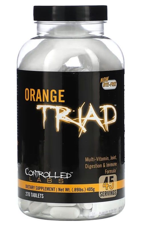 Controlled Labs Orange Triad Multi-Vitamin 270 tabletek MULTIWITAMINA ...
