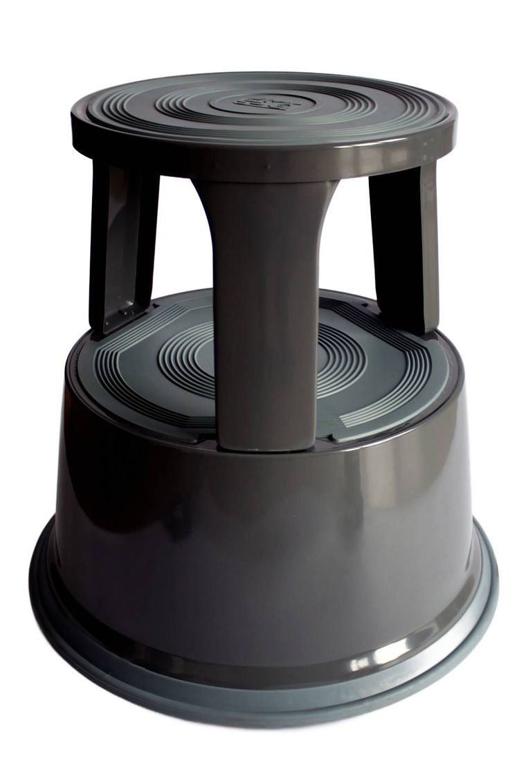 Taboret stopa słonia podest na kółkach stopień metalowy mobilny ...