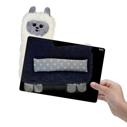 GRZEJĄCA MASKOTKA DO PRZYTULANIA LAMA PRZYTULAMKA - ERLI.pl