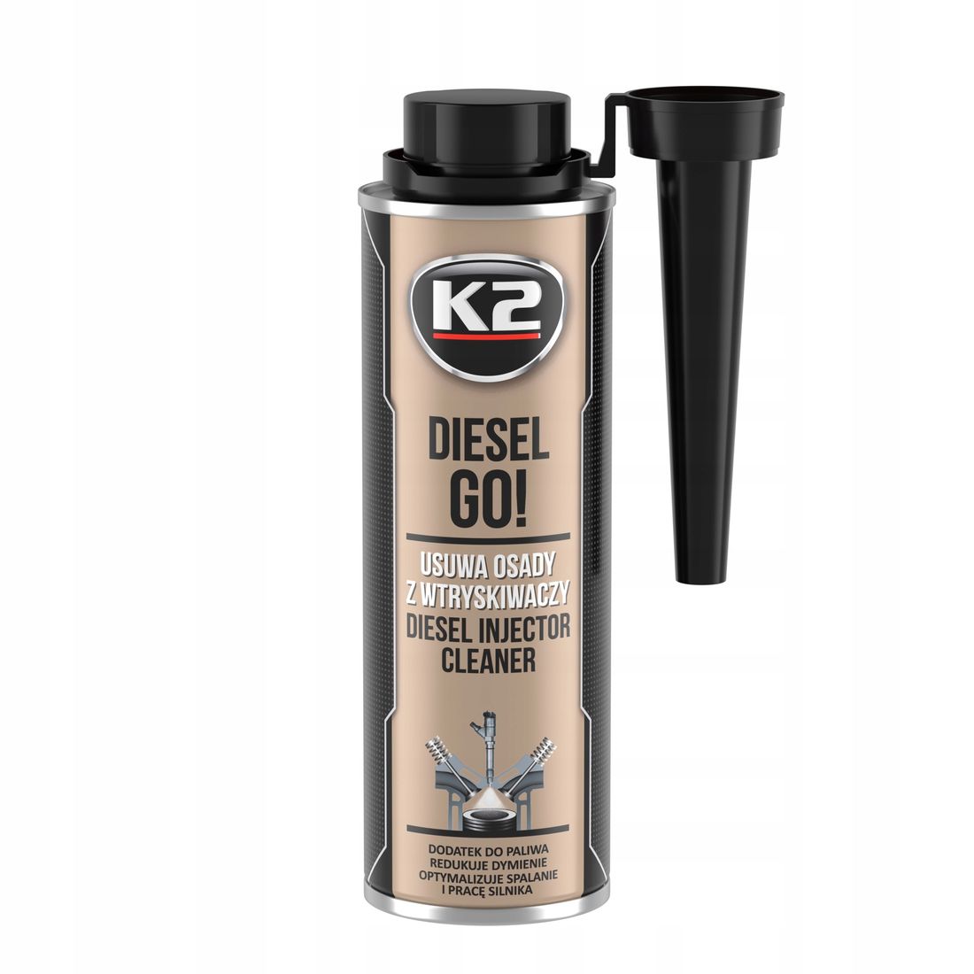 Dodatek do paliwa K2 Diesel Go! 250 ml - ERLI.pl