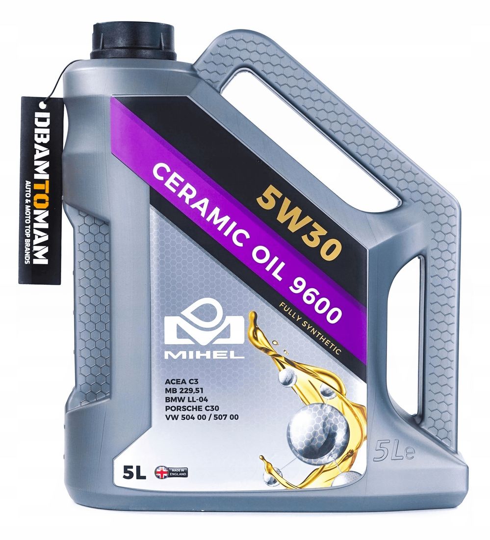 OLEJ CERAMICZNY MIHEL 5L 9600 5W30 - ERLI.pl