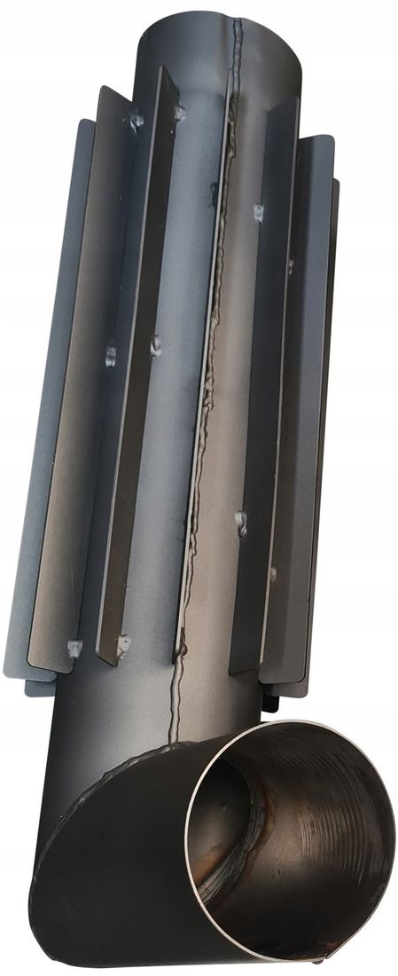 Rura dymna dymowa fi 120 kolano kolanko piec piecyk szamotowy koza – 214105273 - ERLI.pl