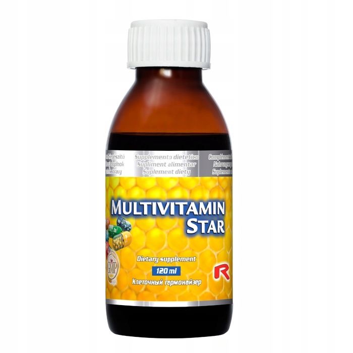 MULTIVITAMIN STAR Starlife - syrop - ZDROWIE_2007 – 214432869 - ERLI.pl