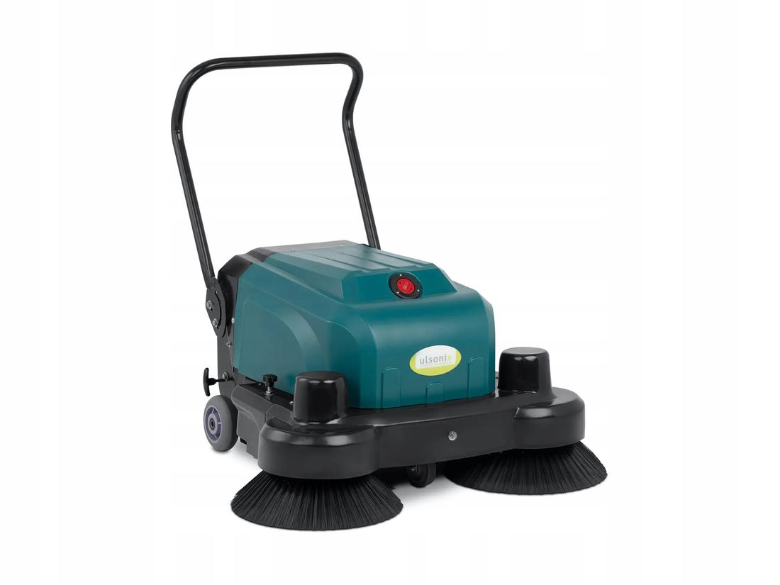 ZAMIATARKA AKUMULATOROWA Z ODKURZACZEM ZBIORNIK 35L DO ZAMIATANIA KOSTKI – 215117241 - ERLI.pl