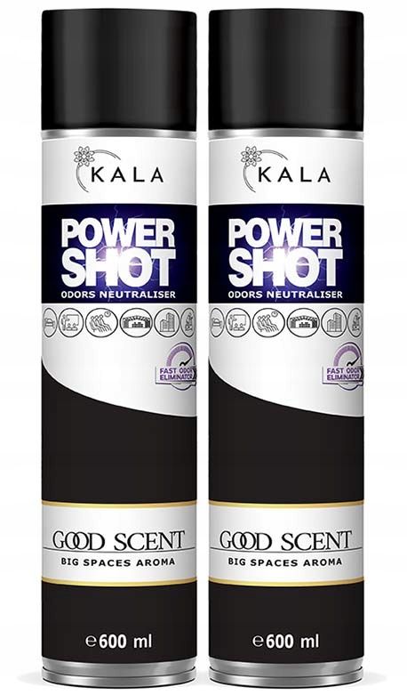 KALA POWER SHOT Good Scent neutralizator zapachów odświeżacz 600ml 2 ...