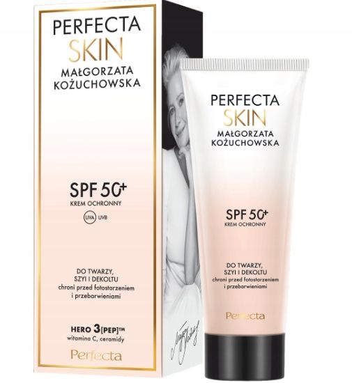 Perfecta Skin Małgorzata Kożuchowska krem ochronny do twarzy SPF 50 ...