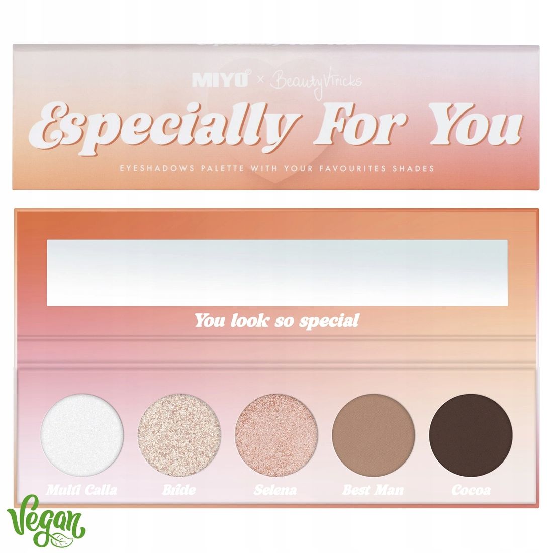 Miyo x BEAUTY V TRICKS Especially For You Paleta Cieni - ERLI.pl