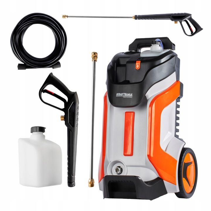 SAMOSSĄCA MYJKA CIŚNIENIOWA 250 BAR ew Turb ALUMINIOWA POMPA 2100W MOCNA - ERLI.pl