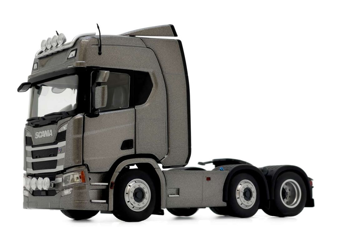 Metalowy model Scania R500 6x2 ciemnoszara MarGe Models 1:32 ...