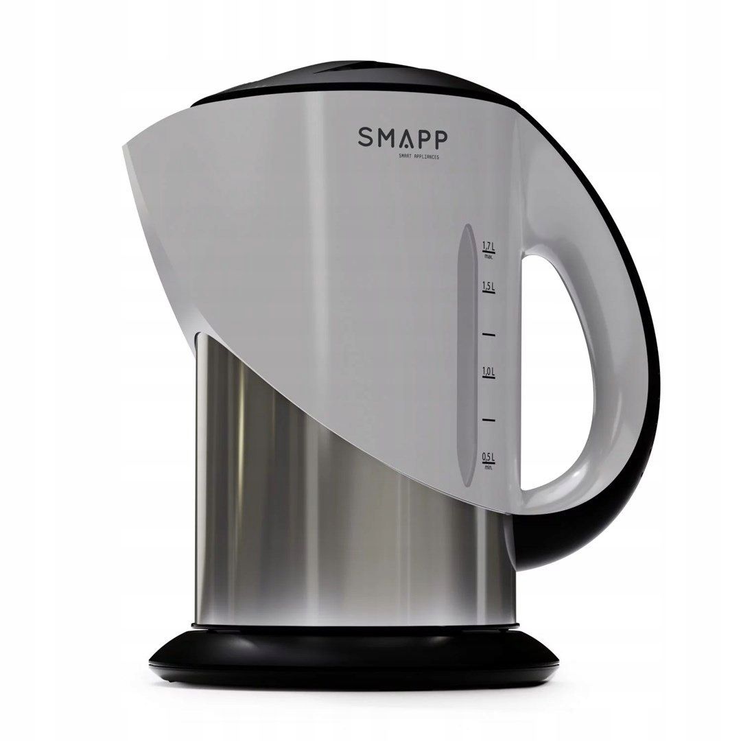 Czajnik bezprzewodowy 1.7L SMAPP grafitowy – 216467501 - ERLI.pl