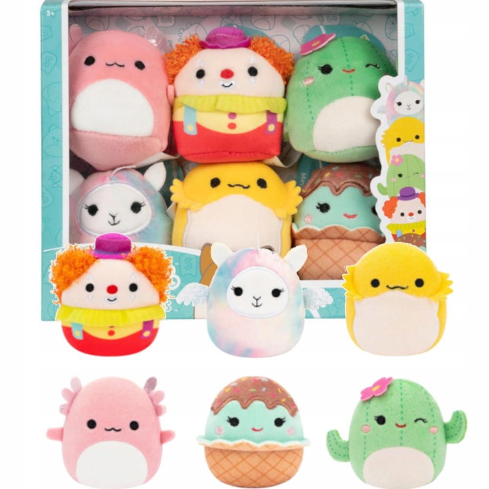 Squishmallows Micromallows 6 maskotek Archie the Axolotl 6 cm Jazwares ...