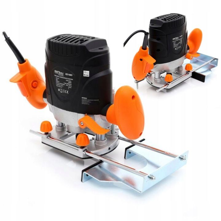 FREZARKA GÓRNOWRZECIONOWA DO DREWNA 6mm 8mm 1900W KD1683 REGULACJA ...