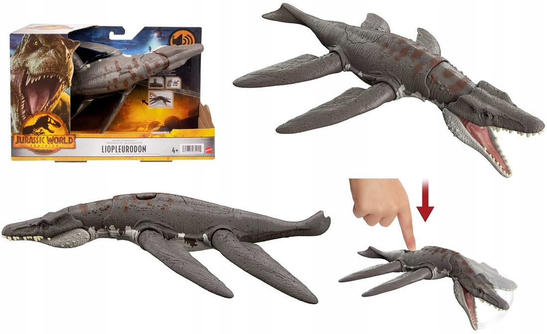 Jurassic World Dominion Liopleurodon HDX38 – 217339981 - ERLI.pl