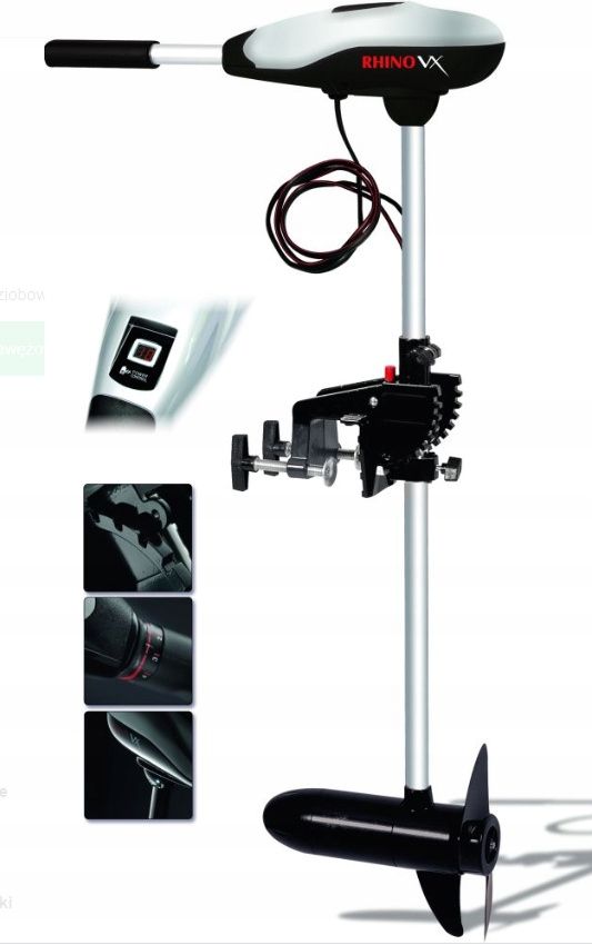 Silnik elektryczny zaburtowy Rhino VX 54 Electric Outboard Motor ...