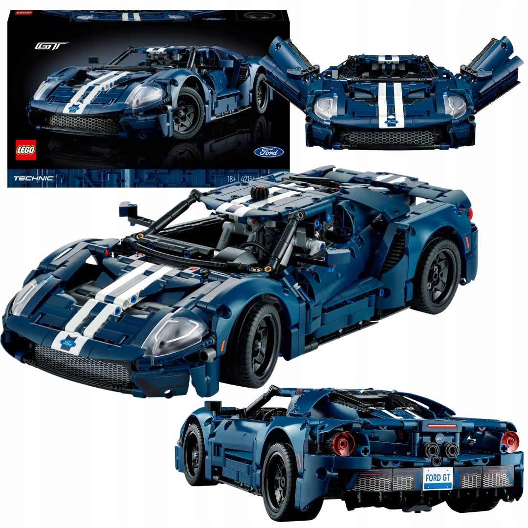 LEGO Technic Duży Samochód Ford GT Model 1466 El. 42154 – 239265879 ...