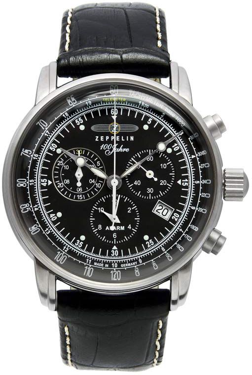 Zegarek męski Zeppelin 100 Years Zeppelin Chronograph Alarm Zeppelin ...