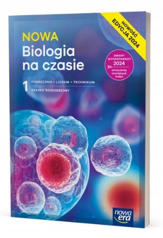 NOWA Biologia na czasie 1 LO Podręcznik Rozszerzony NOWA ERA Edycja 2024 – 201147695 - ERLI.pl