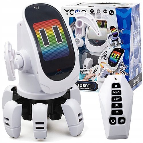 ROBOT INTERAKTYWNY OCTOBOT OŚMIORNICA DO PROGRAMOWANIA EKRAN LED ...