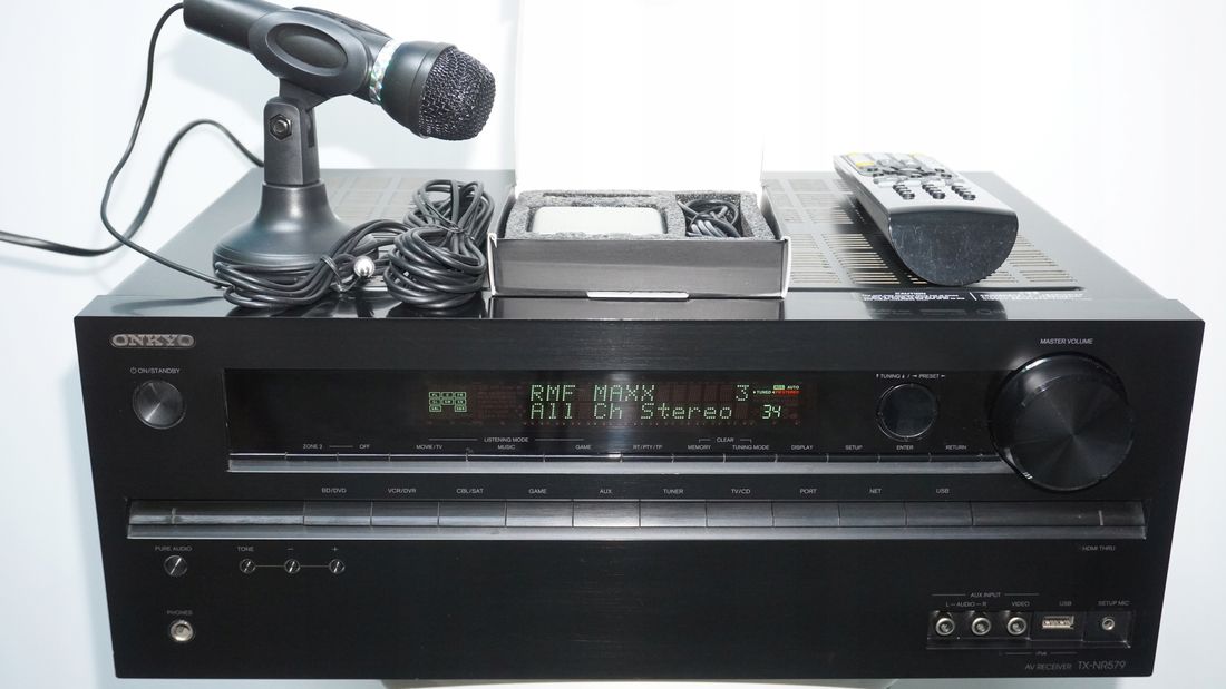 Amplituner 7.1 Onkyo TX-NR579 NOWY UKŁAD DSP BEZ WADY GWARANCJA BLUETOOTH – 218159104 - ERLI.pl