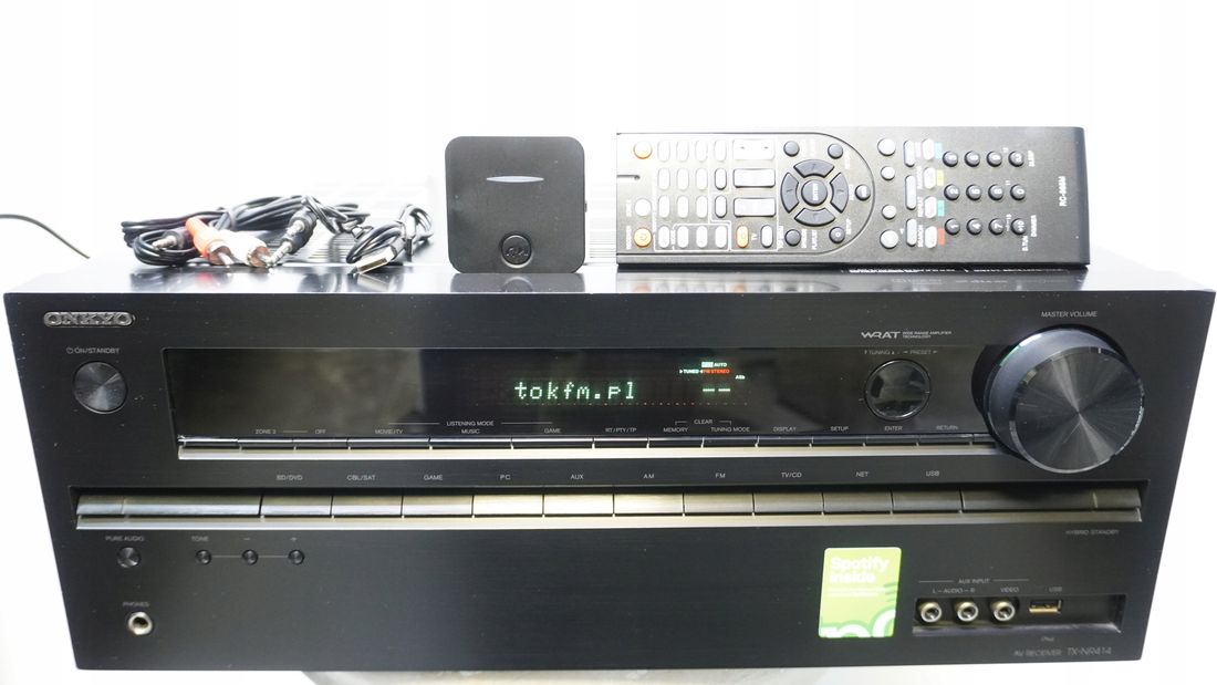 Amplituner 5.1 Onkyo TX-NR414 NOWY UKŁAD DSP BEZ WADY GWARANCJA BLUETOOTH – 218159416 - ERLI.pl