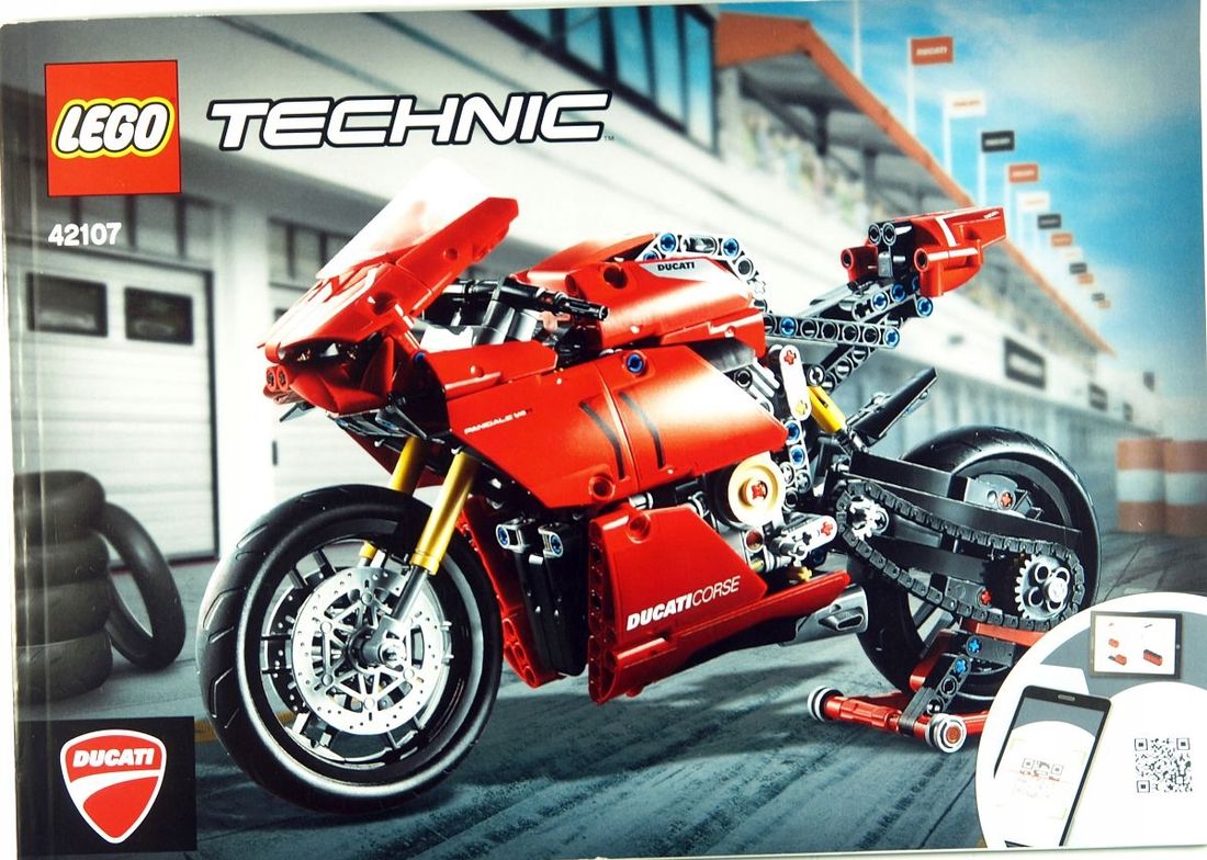 Instrukcja Ducati Panigale V4 R LEGO Technic #42107 – 218255014 - ERLI.pl