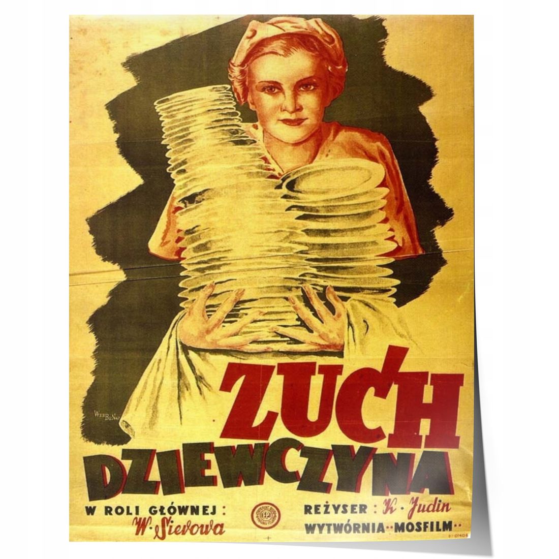 Plakat Grafiki PRL Zuch Dziewczyna – 218486848 - ERLI.pl