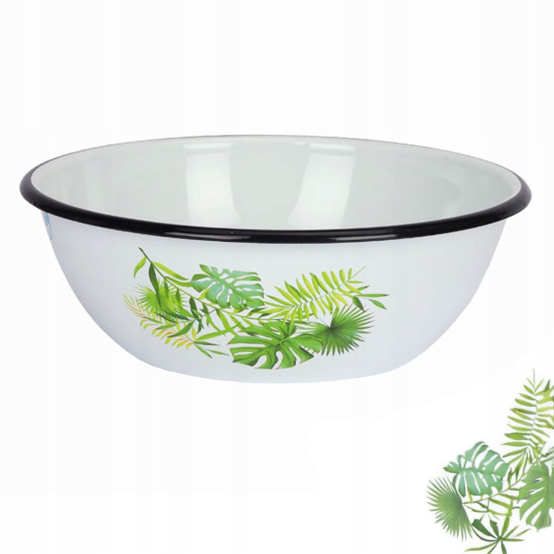MISKA EMALIOWANA TRADYCYJNA MISA MONSTERA 4L 28CM SILESIA EMALIA ...